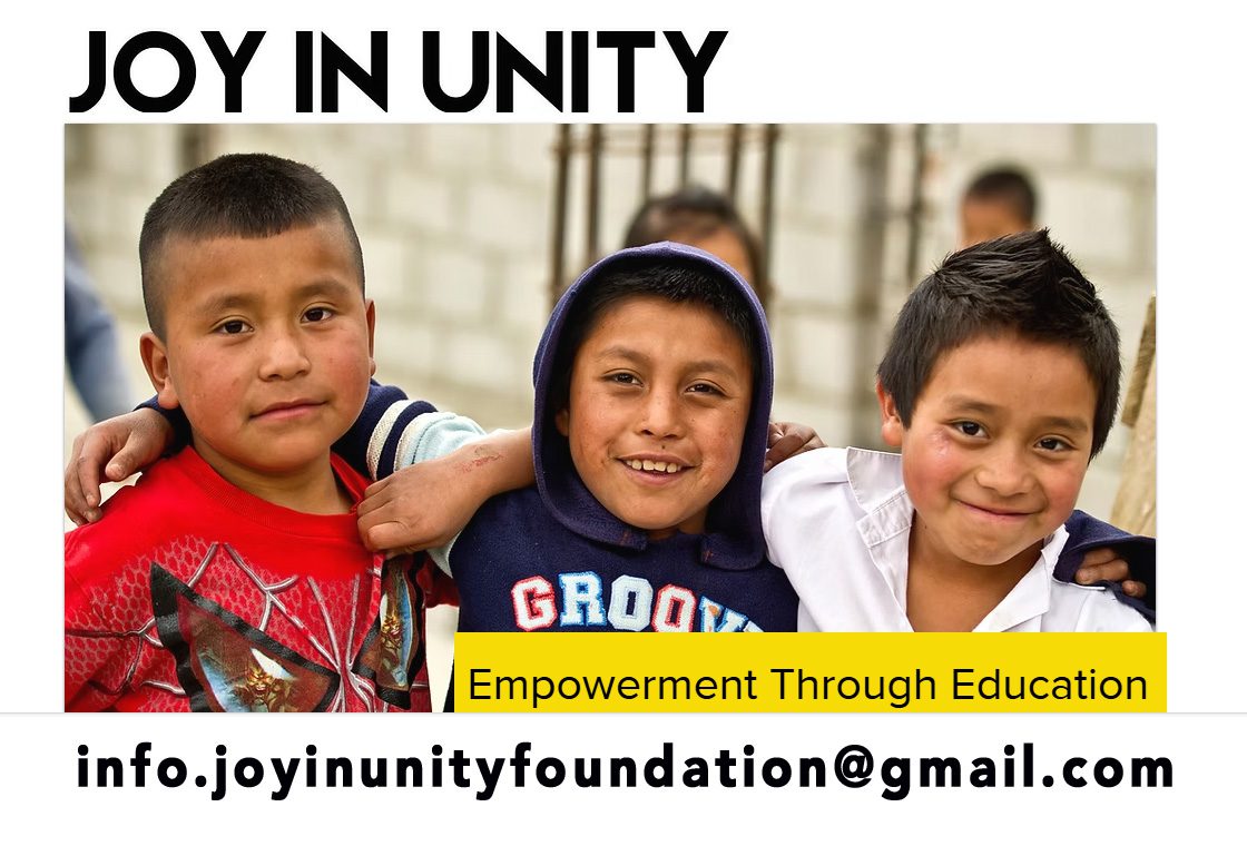 Joy in Unity Update - Patzibal Education Scholarships